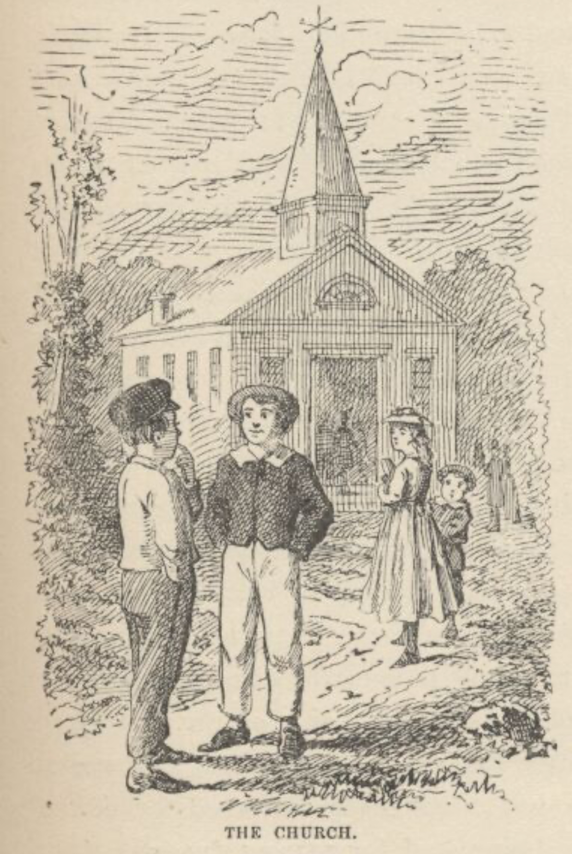 At the Church of Boyhood Mischief with Tom Sawyer – The Boy Monk